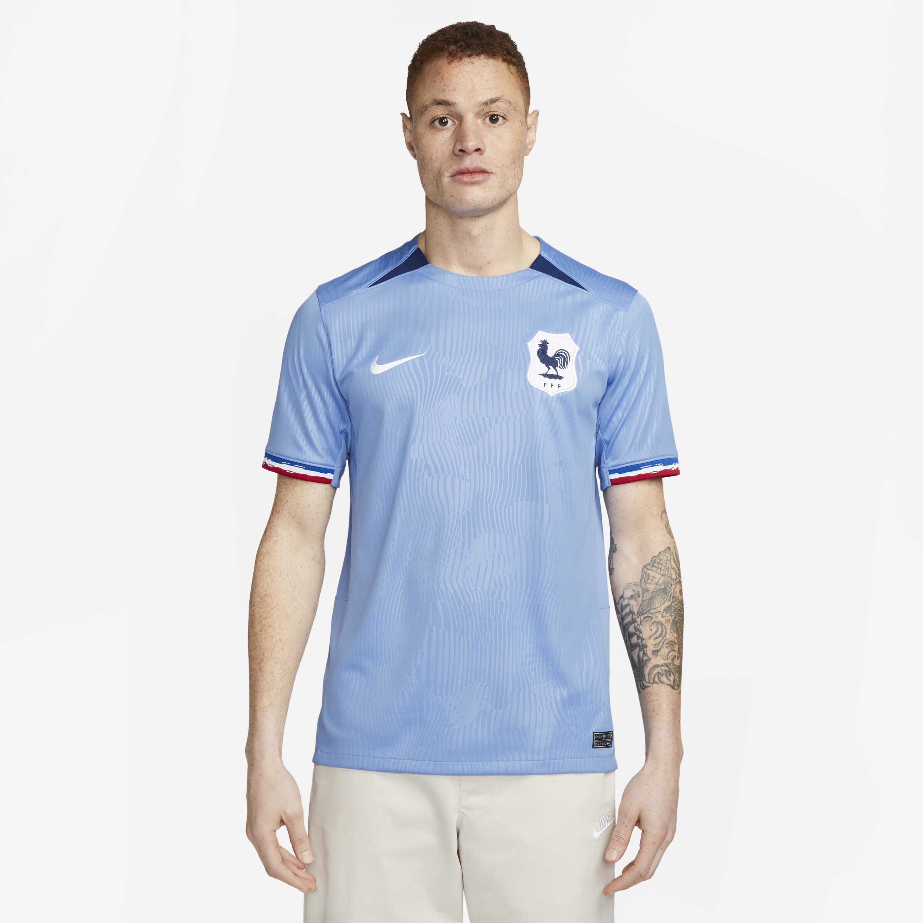 Buy FFF 2023 Stadium Home Men's Nike Dri-FIT Football Shirt - Polar ...