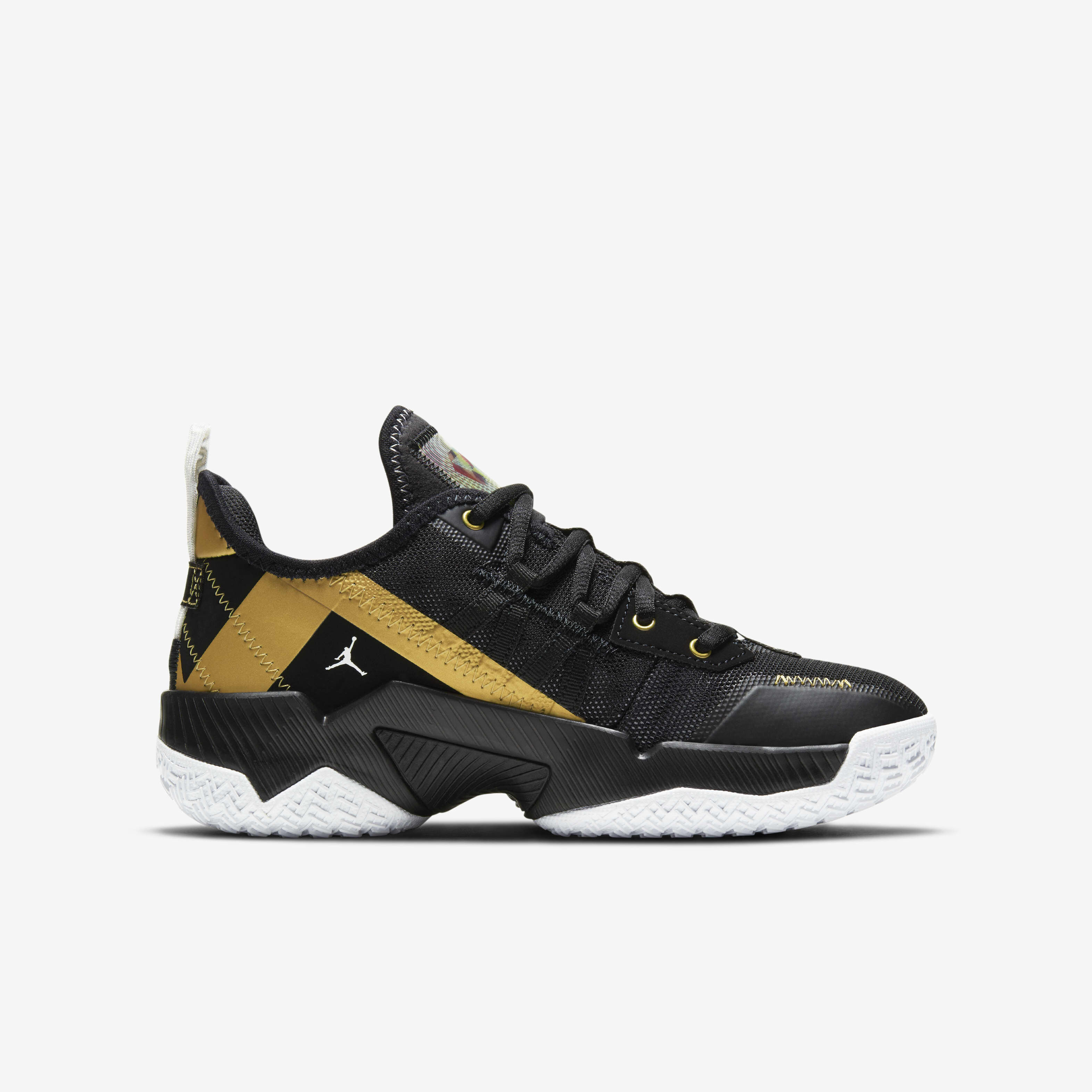 Buy Jordan One Take II Older Kids' Basketball Shoe - Black/Metallic ...