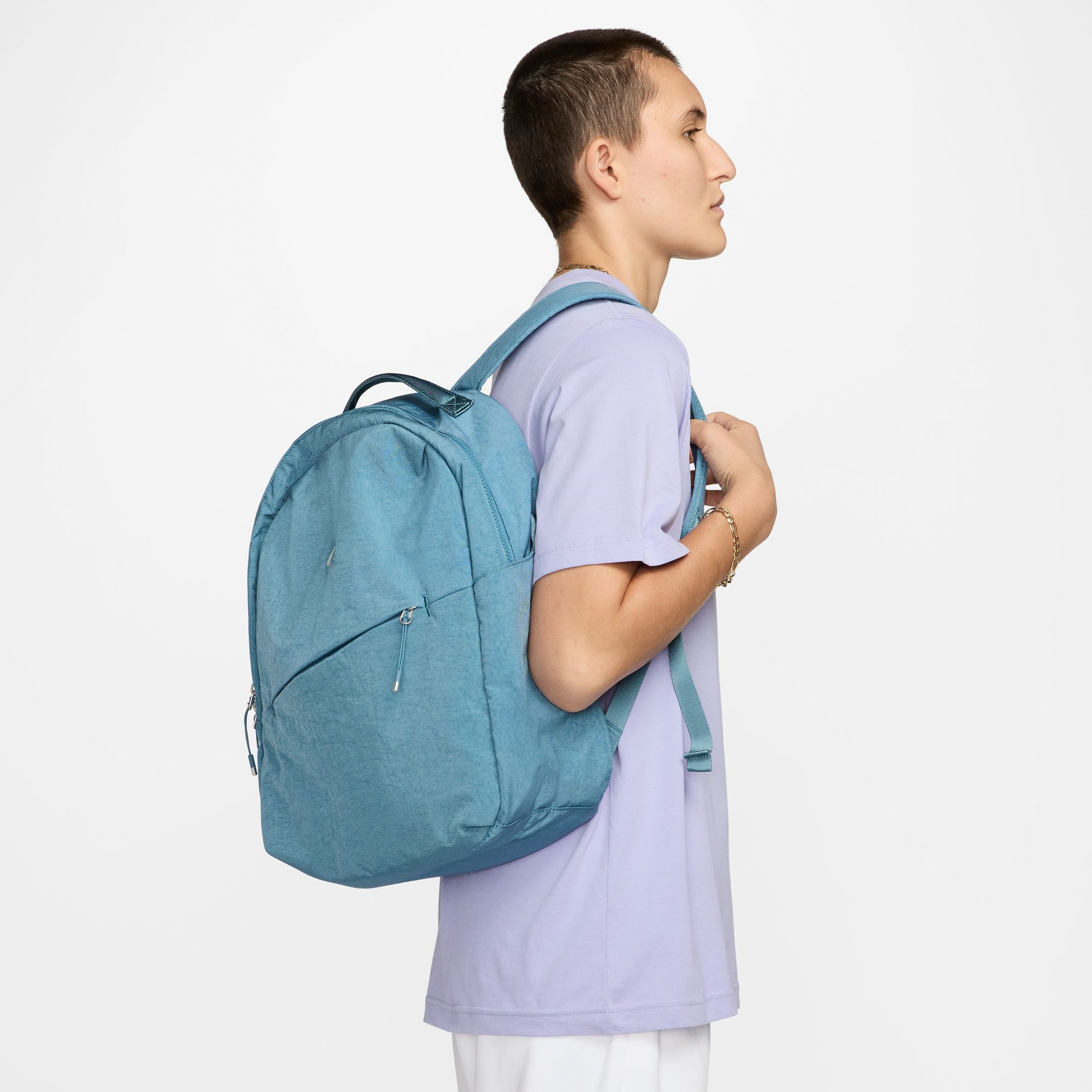 Buy Nike Aura Backpack (24L) - Smoky Blue/Smoky Blue/Matte Silver ...