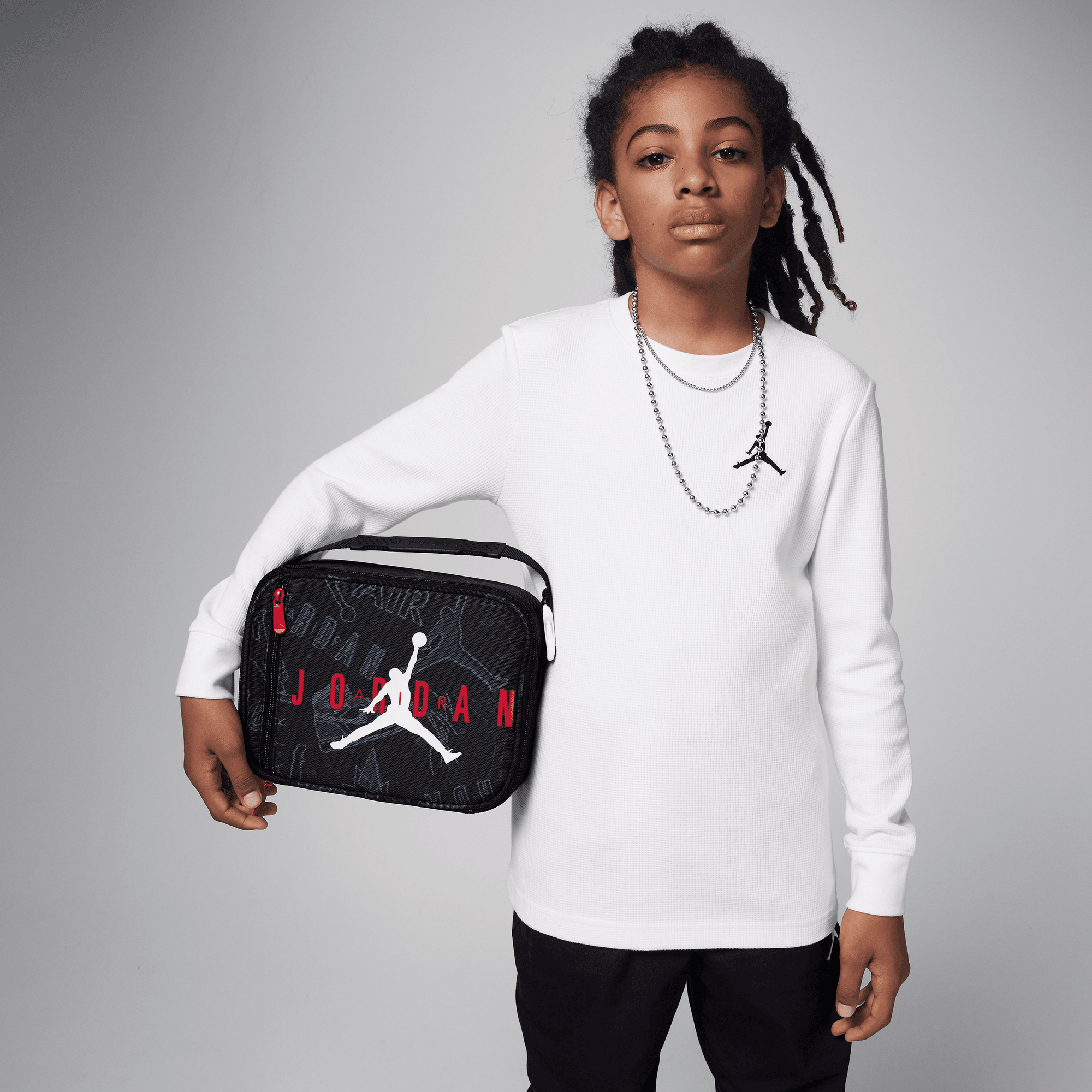 Buy Jordan Fuel Pack Lunch Bag - Black/Gym Red | Nike Qatar Official