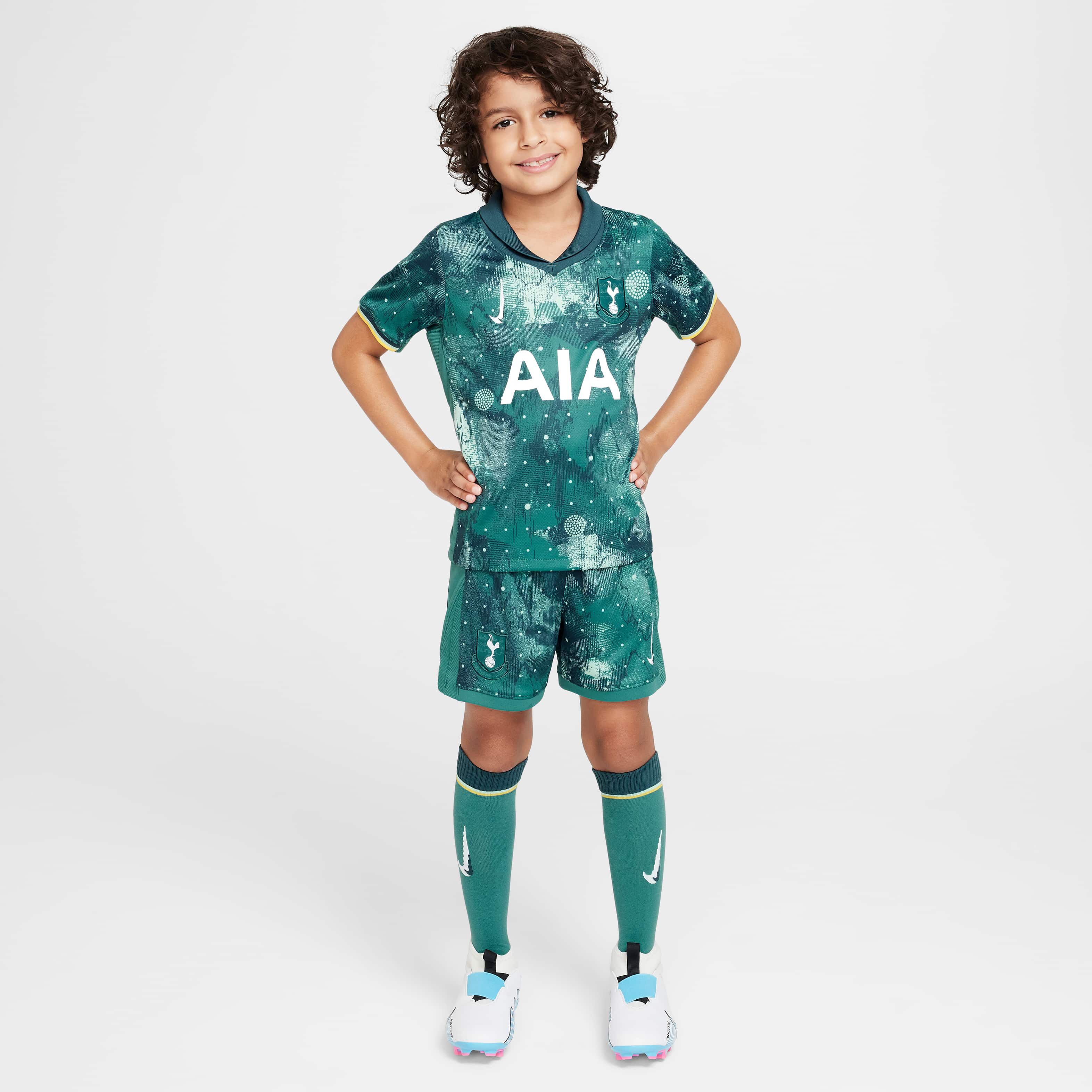 Buy Tottenham Hotspur 2024/25 Stadium Third Younger Kids' Nike Football Replica Three-Piece Kit ...