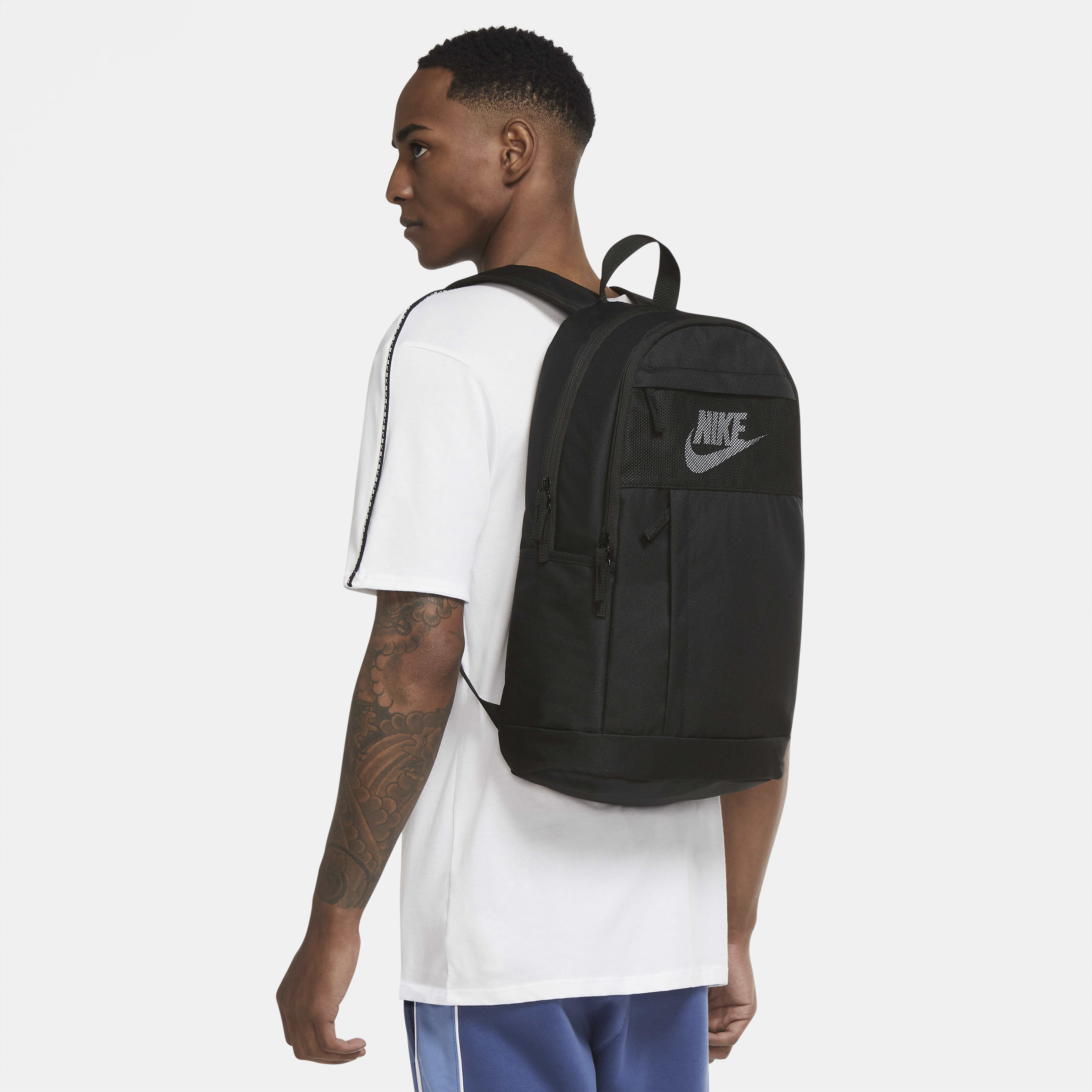Buy Nike Backpack (21L) - Black/Black/White | Nike Qatar Official