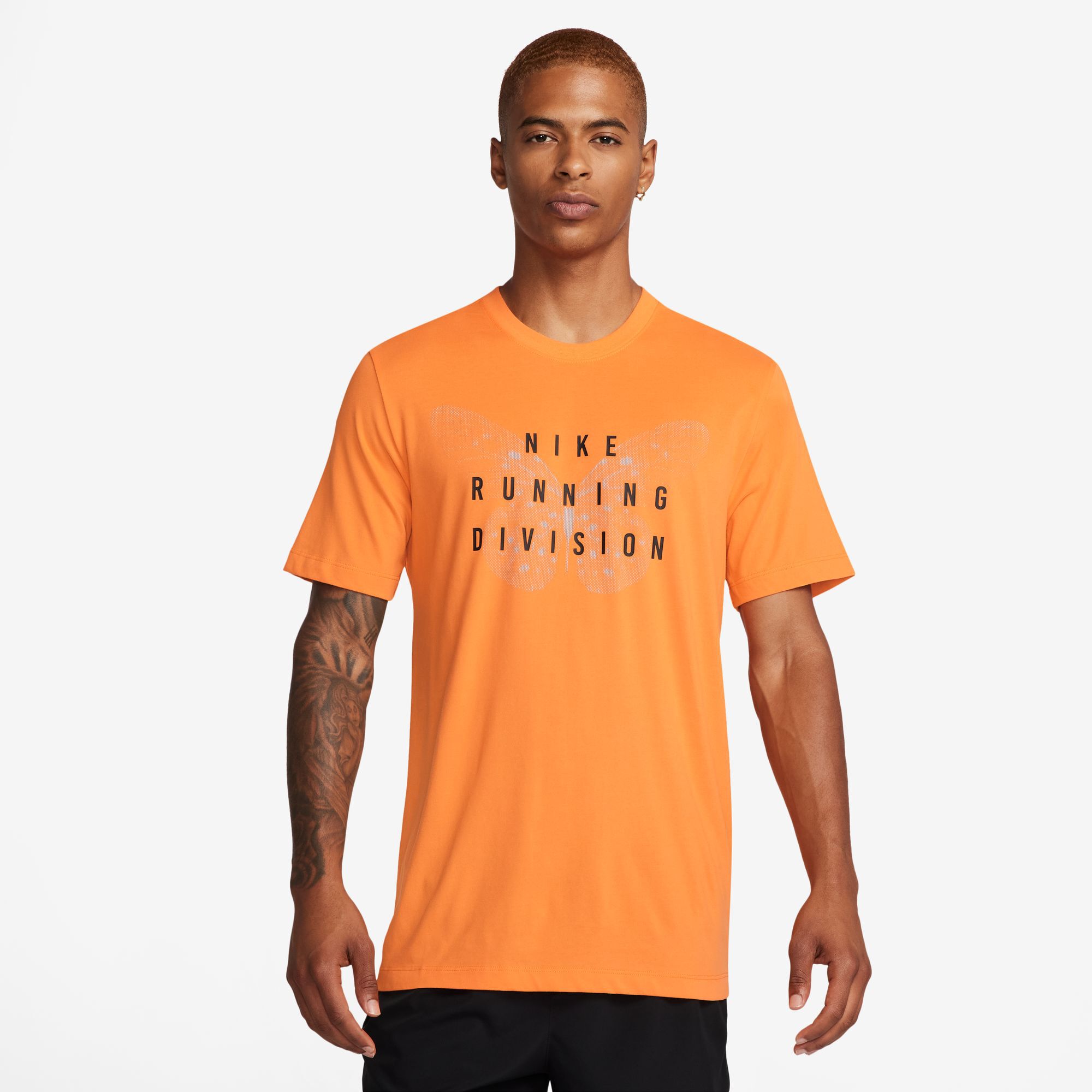 Buy Nike Run Division Men's Dri-FIT T-Shirt - Bright Mandarin | Nike ...